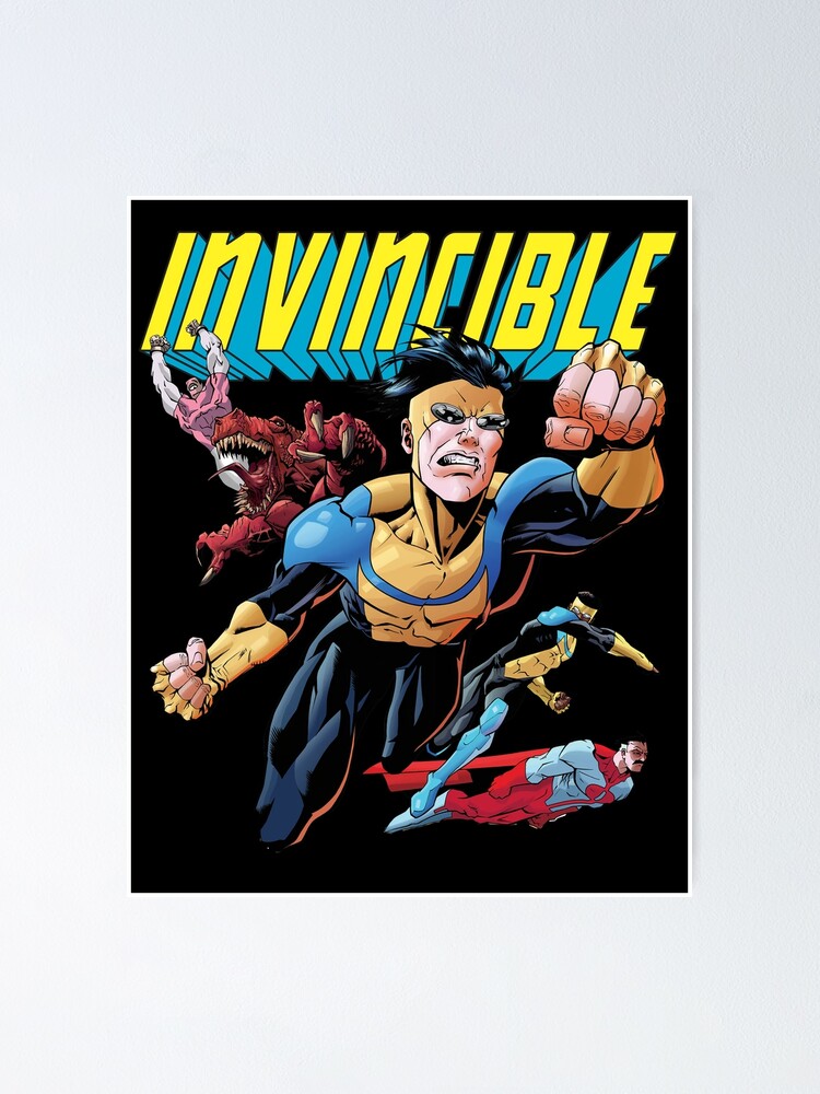 "The Invincible " Poster by jasonmomoa815 | Redbubble