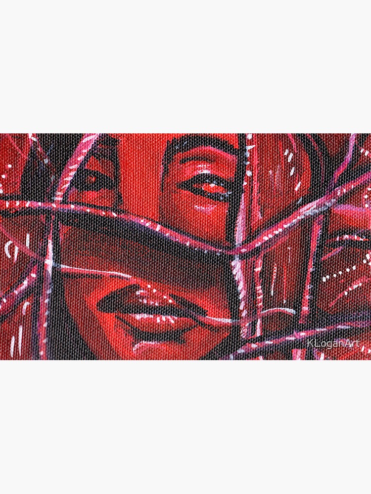 "Fracture" Sticker by KLoganArt | Redbubble