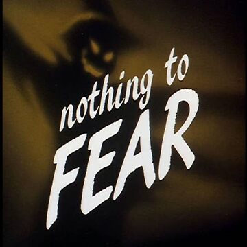 "nothing to FEAR" Sticker for Sale by timetodieoldman | Redbubble