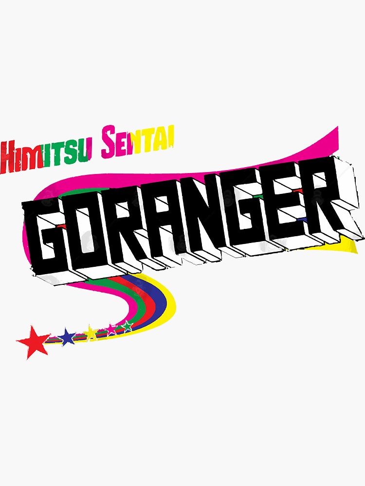 Pegatina «Himitsu Sentai Goranger» de Durarte43 | Redbubble