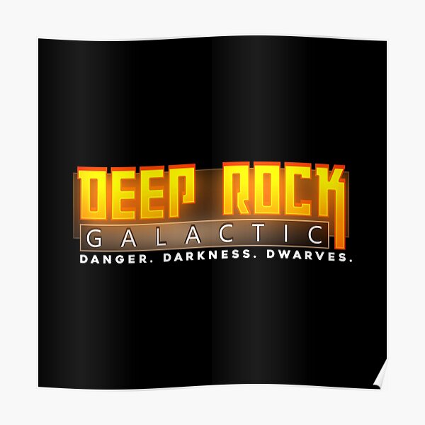 "Deep Rock Galactic" Poster for Sale by mezusd | Redbubble