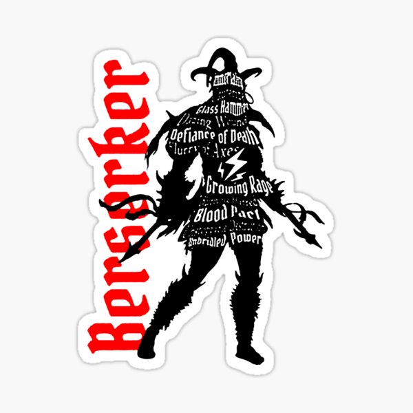 "Gloomhaven Berserker" Sticker for Sale by praptoadi910 | Redbubble
