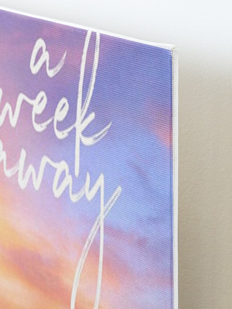 "A Week Away movie" Mounted Print for Sale by viranila3 | Redbubble