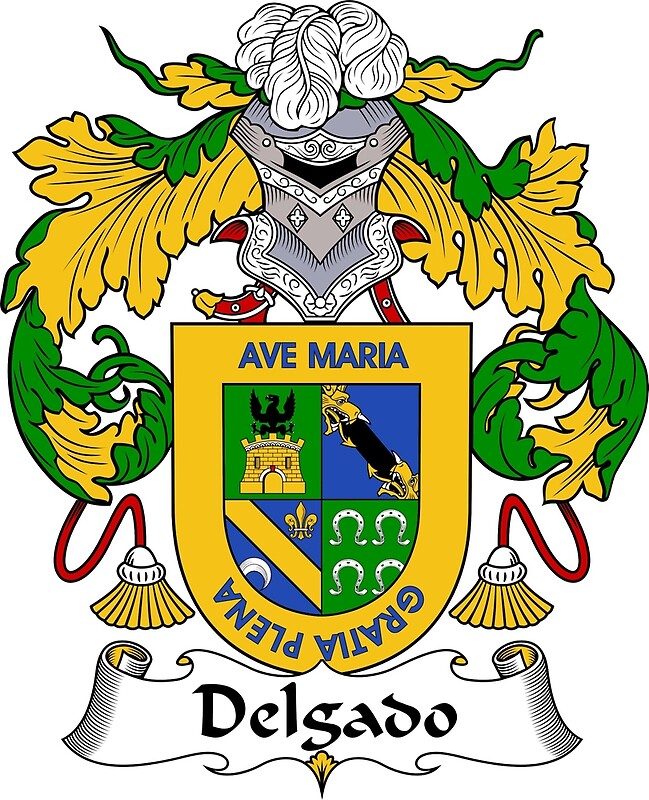 "Delgado Coat of Arms/Family Crest" by William Martin | Redbubble