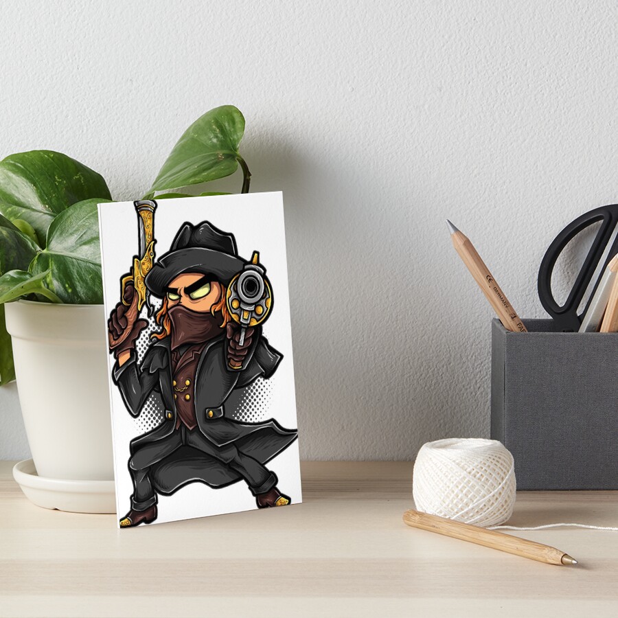 "Vampire Hunter" Art Board Print for Sale by Stickpat | Redbubble