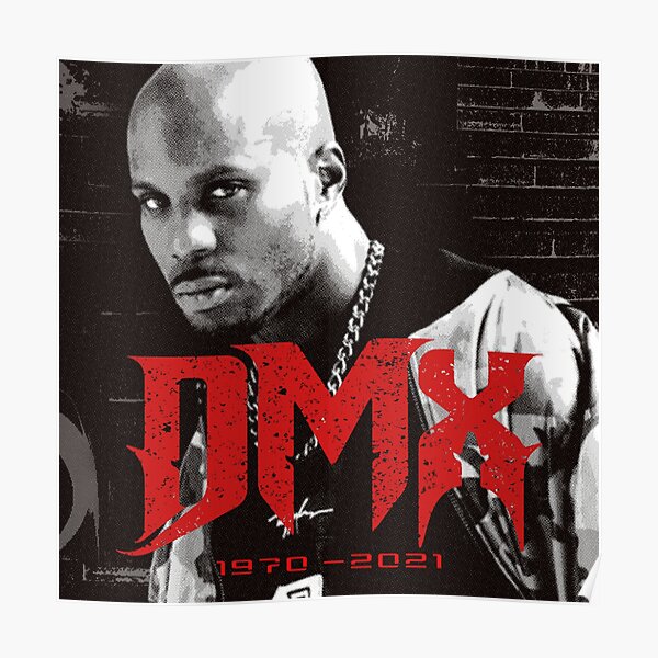 "DMX Face" Poster by digitalarttrip | Redbubble