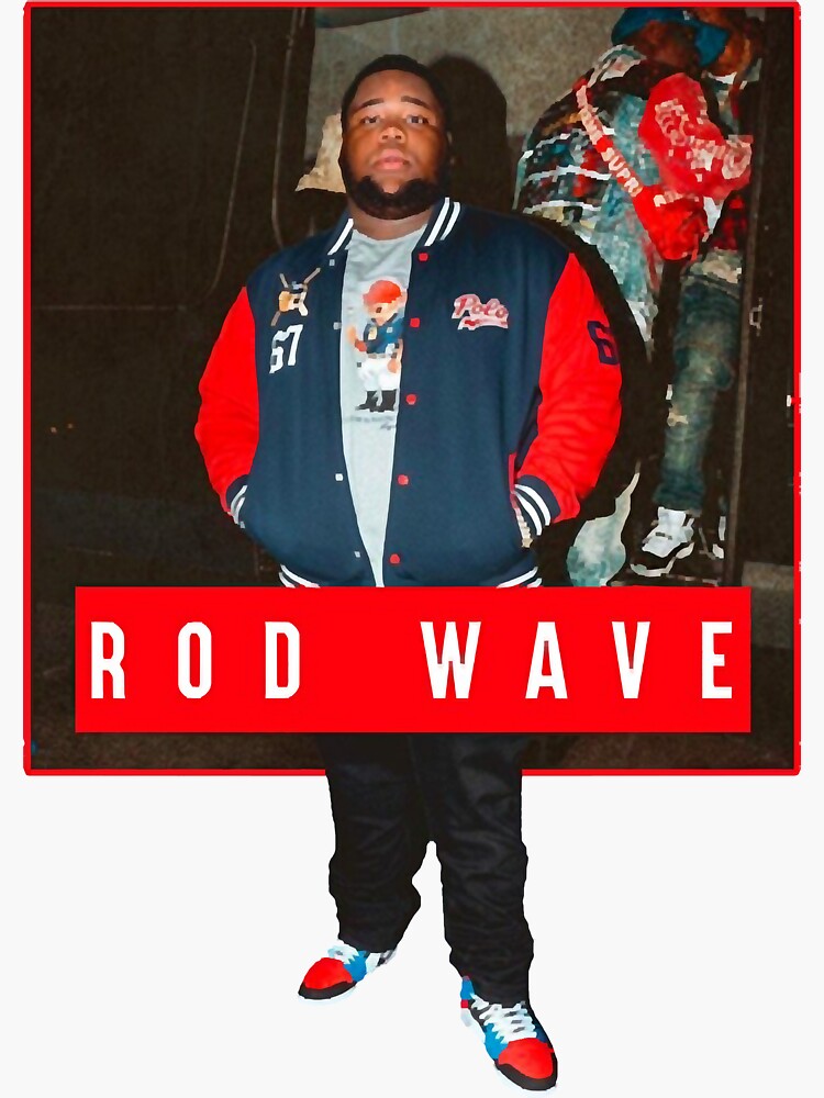 "Rod wave " Sticker for Sale by Coveney18 | Redbubble