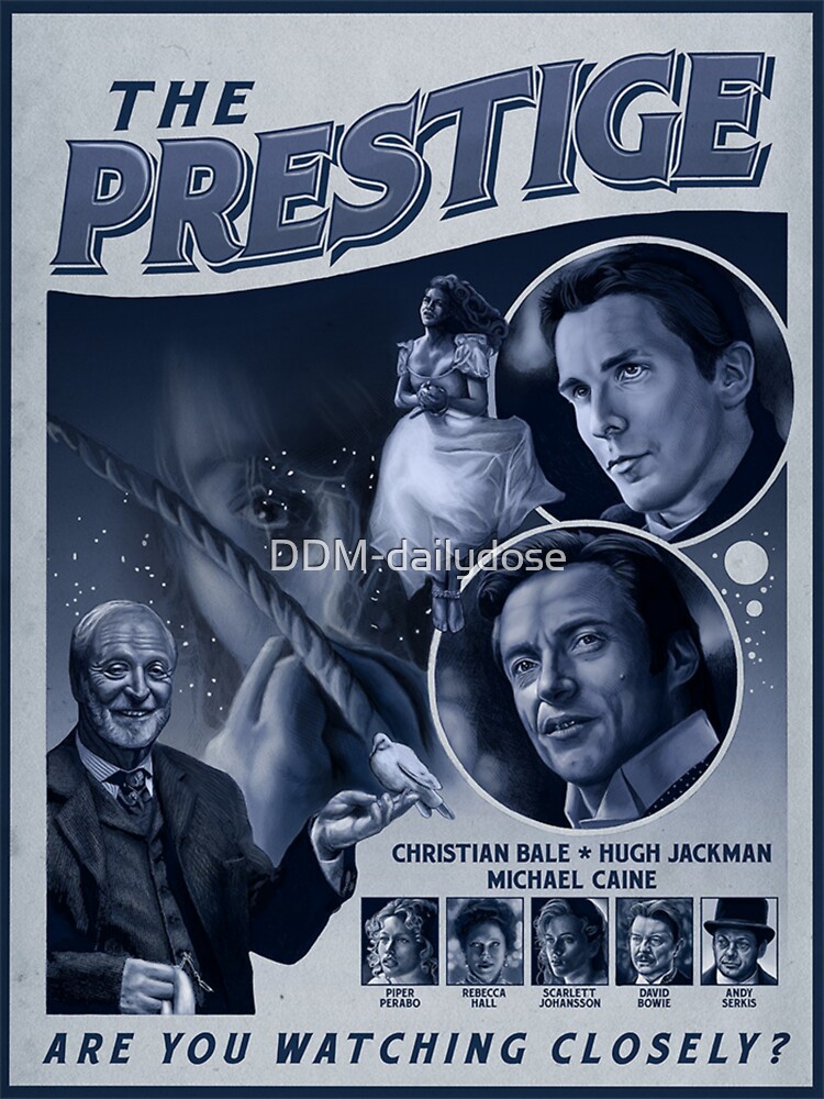 " The Prestige " Sticker by DDM-dailydose | Redbubble