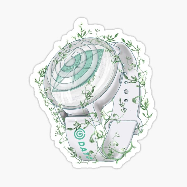 "Day6 Floral Lightstick kpop " Sticker by RetroAttic | Redbubble