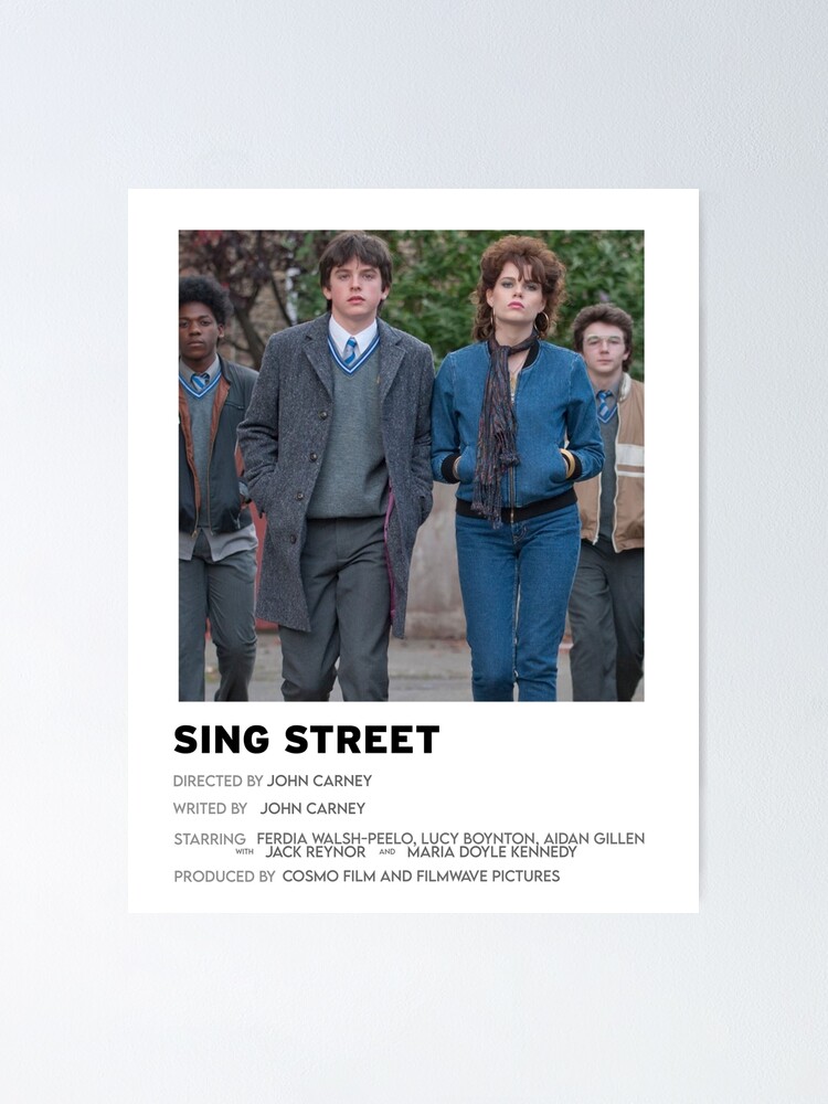 "Sing Street minimalist poster" Poster for Sale by julietagz | Redbubble