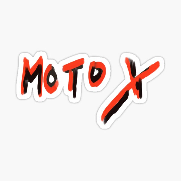 "Moto X" Sticker by freaks13 | Redbubble