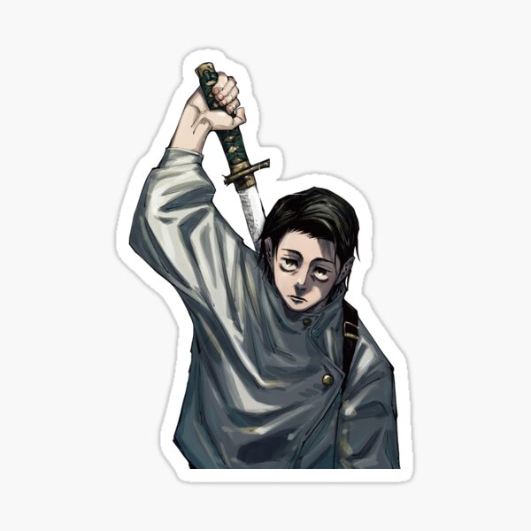 "Yuta Okkotsu Jujutsu Kaisen" Sticker by hannahhalftone | Redbubble