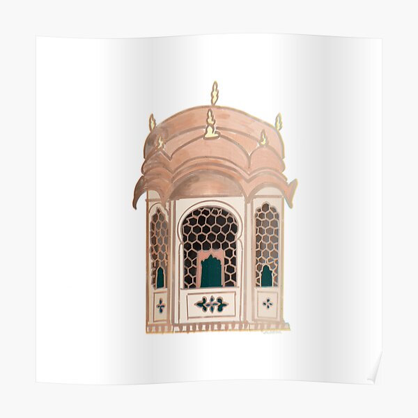 "Hawa Mahal Window" Poster by TheLilSue | Redbubble