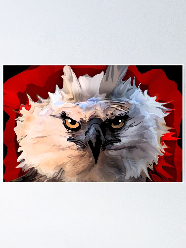"Harpy Eagle" Poster for Sale by Manar-hamad | Redbubble
