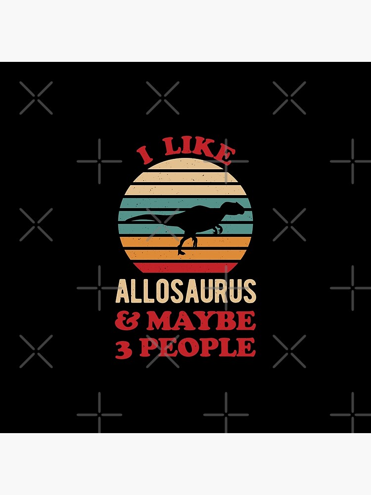 "Funny Allosaurus" Poster by artworkbyrihen | Redbubble