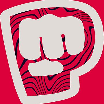 "Pew.Die.Pie (Light Red Pattern & Small logo)" Sticker for Sale by ...