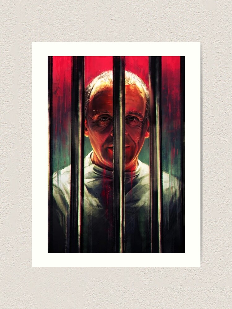 "Hannibal Lecter" Art Print by Exide | Redbubble