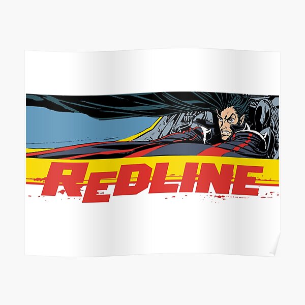 "Redline" Poster for Sale by wiessdrego | Redbubble