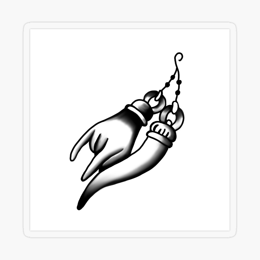 Italian Horn Drawing