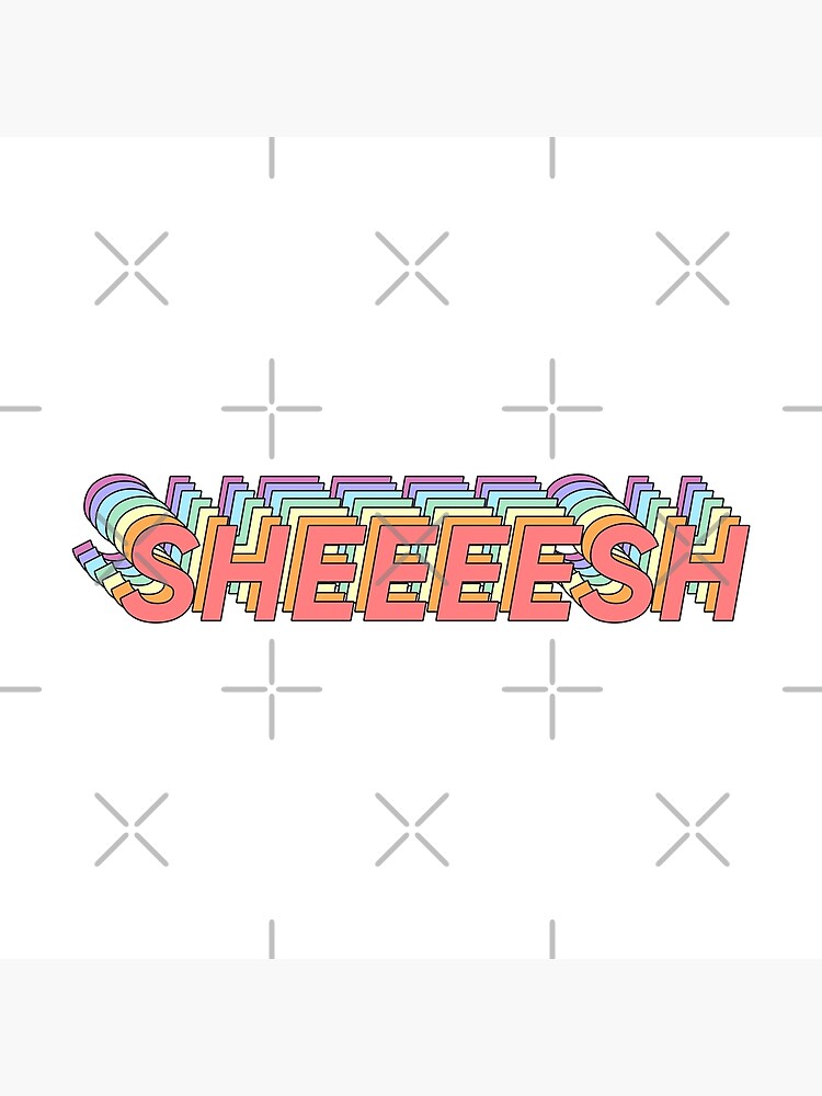 Sheesh memes Premium Matte Vertical Poster sold by Claudiasly ...