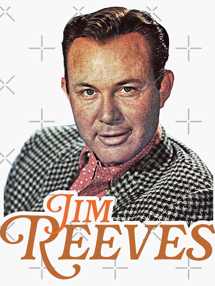 "Jim Reeves // Classic Country Icon Tribute" Sticker for Sale by ...
