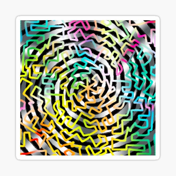 "Cameleon Hypnosis" Sticker by ColourHypnos | Redbubble
