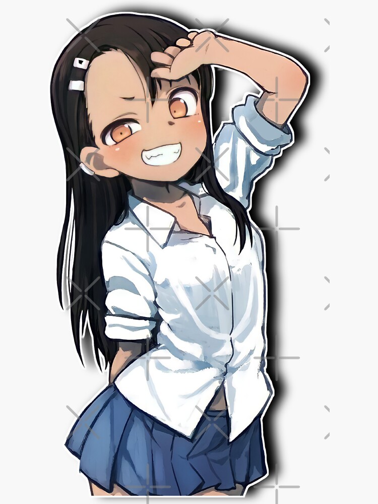 "nagatoro" Sticker by Neelam789 | Redbubble