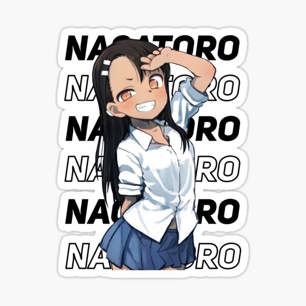 "Nagatoro" Sticker for Sale by Neelam789 | Redbubble