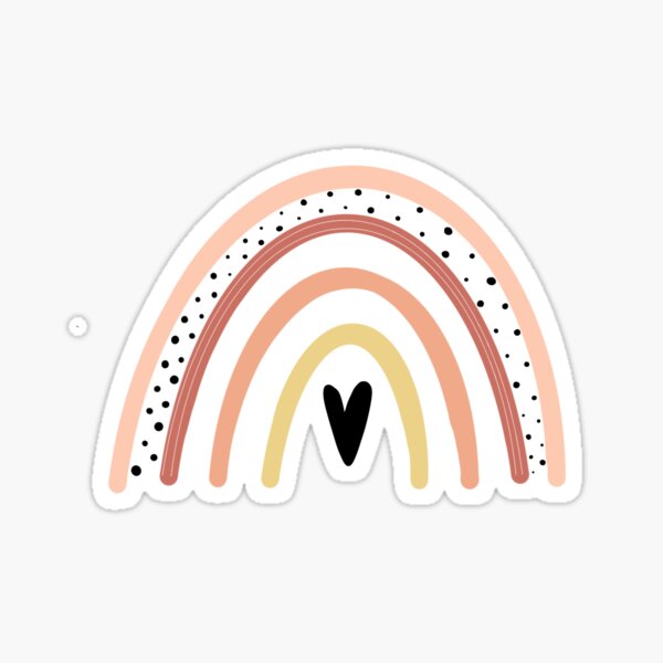 "Rainbow" Sticker by allthefeelsccm | Redbubble