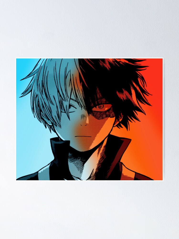 "Shoto Todorki " Poster by sakuraseason | Redbubble