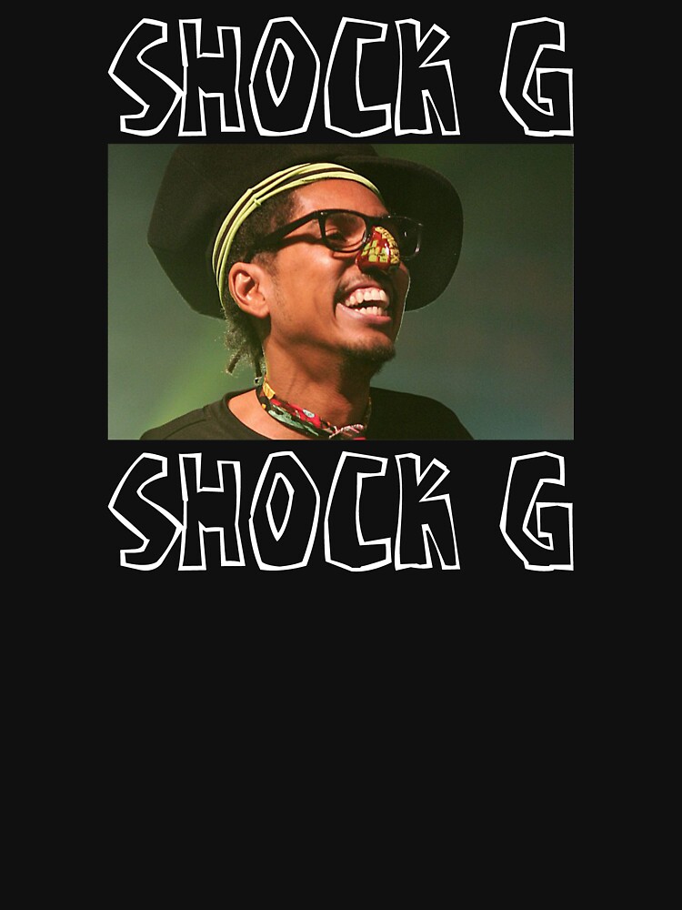 "Shock G" T-shirt for Sale by hollywings | Redbubble | shock g t-shirts ...