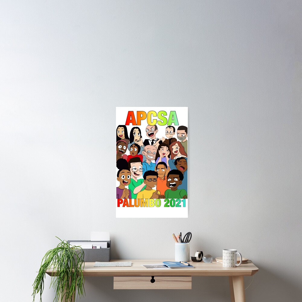 "2021 APCSA" Poster for Sale by edwiessmann | Redbubble