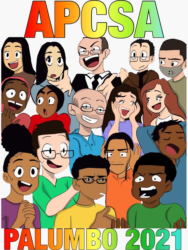 "2021 APCSA" Sticker for Sale by edwiessmann | Redbubble