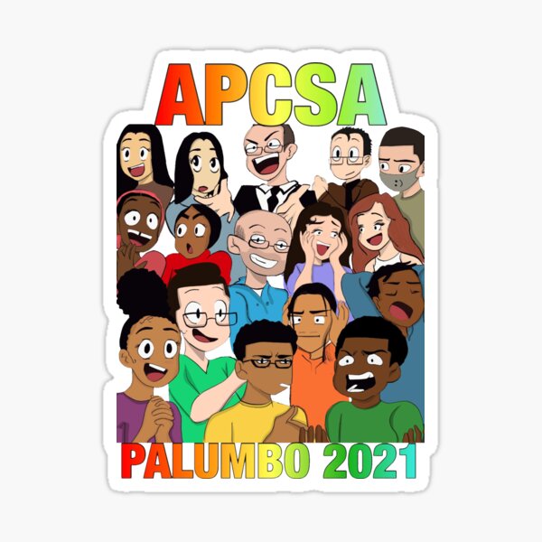 "2021 APCSA" Sticker for Sale by edwiessmann | Redbubble
