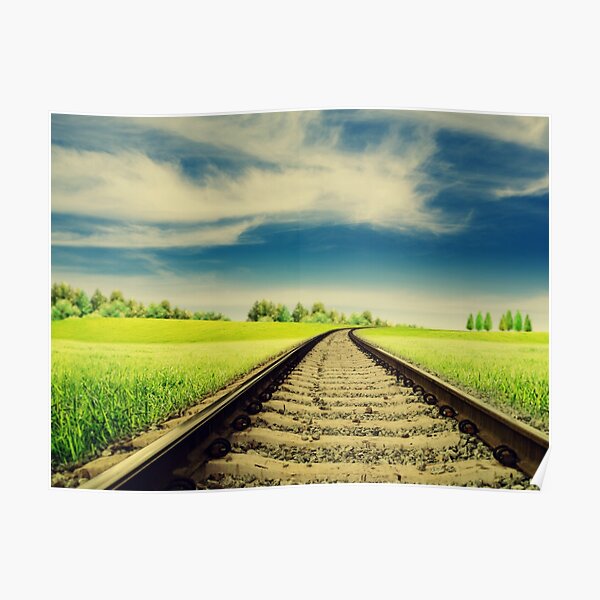 " train track,Railroad art,train wall art,Train art,train track art ...