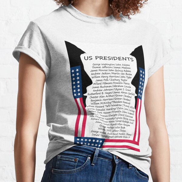 All Usa Presidents T-Shirts | Redbubble
