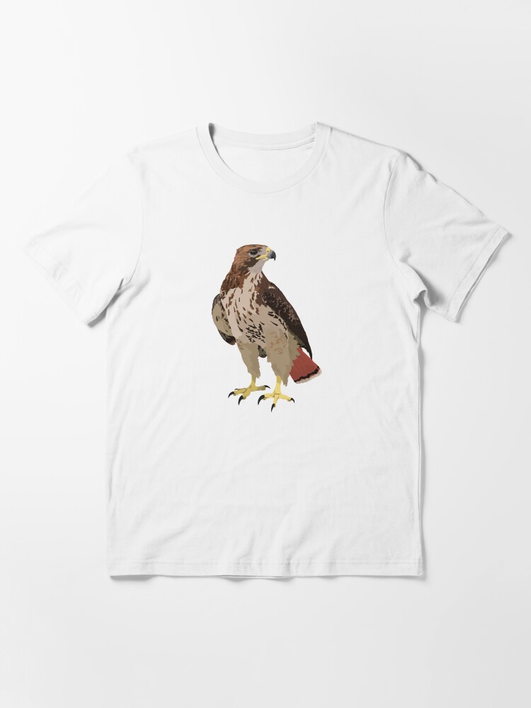 "Red-Tailed Hawk" T-shirt for Sale by birds-and-pizza | Redbubble ...