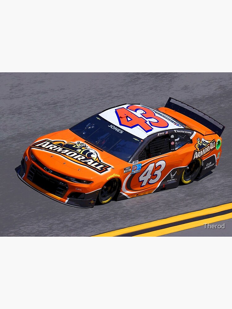 "Erik Jones racing his 2021 Nascar racecar abstract" Poster by Therod ...