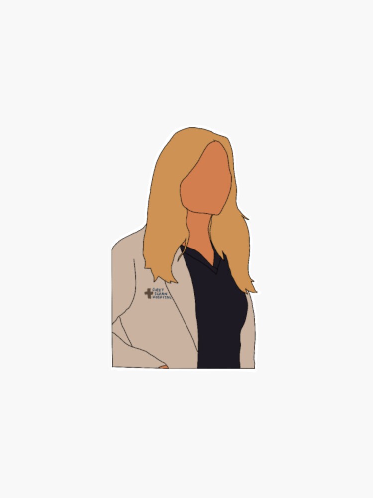 "Dr. Arizona Robbins" Sticker for Sale by m0tzART | Redbubble