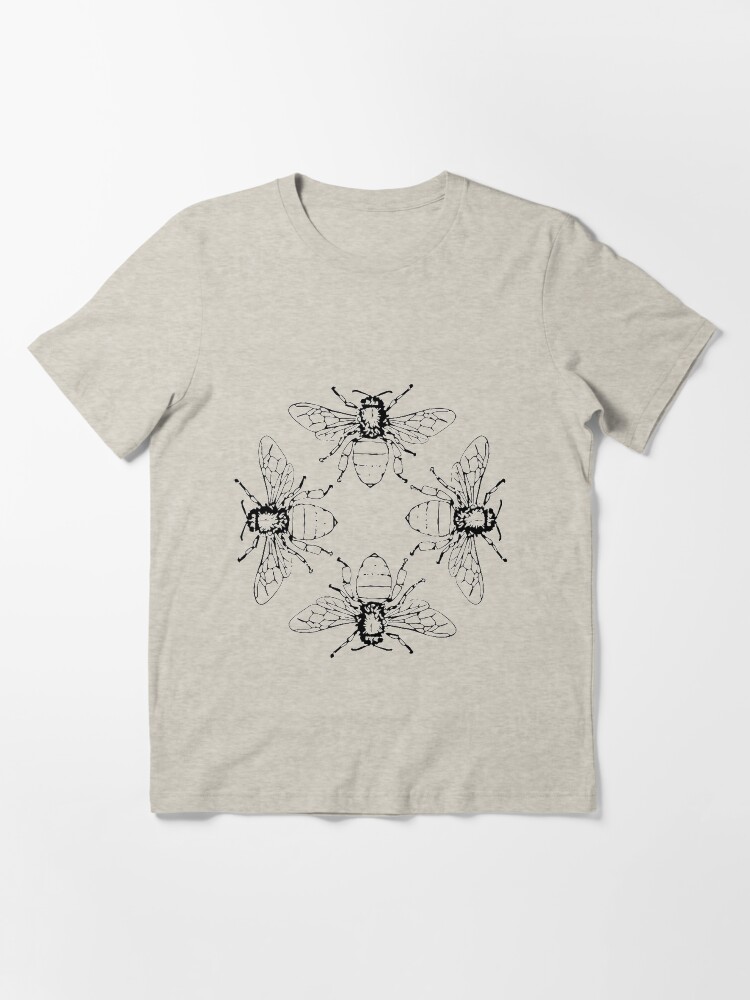 bumble bee pattern top