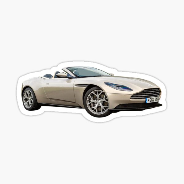 "Aston Martin DB11 With Black Background" Sticker for Sale by ...
