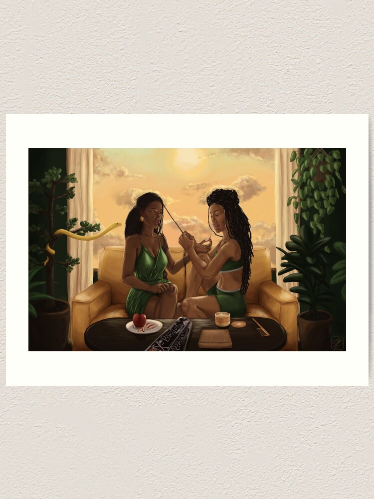 "Ada and Eve (The Second Couple)" Art Print for Sale by Celeste-Draws ...