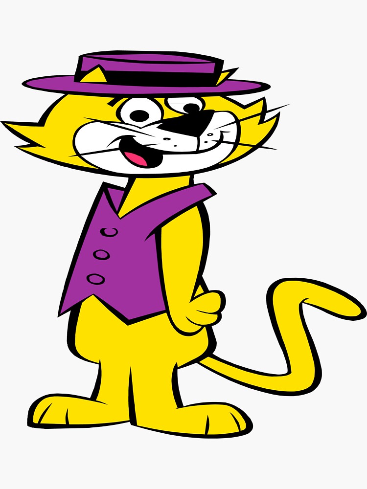 "Top Cat" Sticker for Sale by bestoffers | Redbubble
