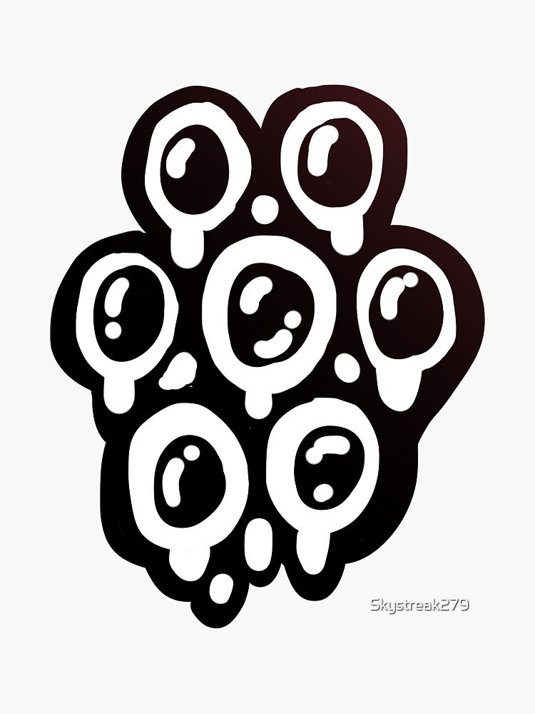 "Multiocular O" Sticker for Sale by Skystreak279 | Redbubble
