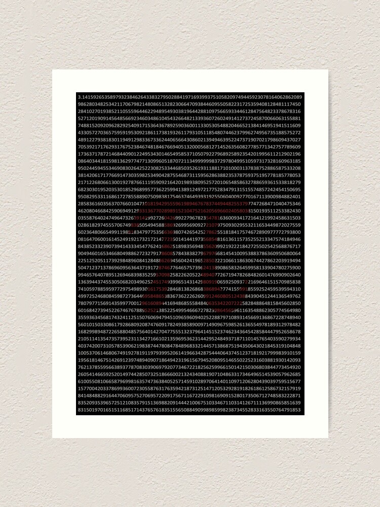 "Pi - Movie Poster" Art Print for Sale by theanteater | Redbubble