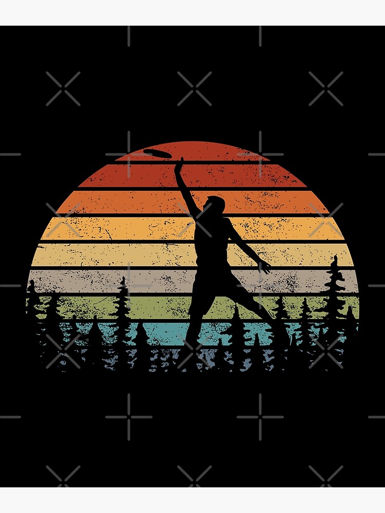 "Ultimate Frisbee - Flying Disc Player" Poster by drakouv | Redbubble