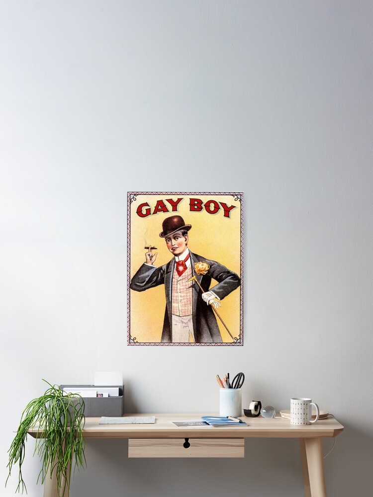 "Gay Boy Vintage Sign" Poster for Sale by tbunks | Redbubble