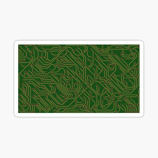 "Short Circuit Board Socks" Sticker for Sale by deanworld | Redbubble