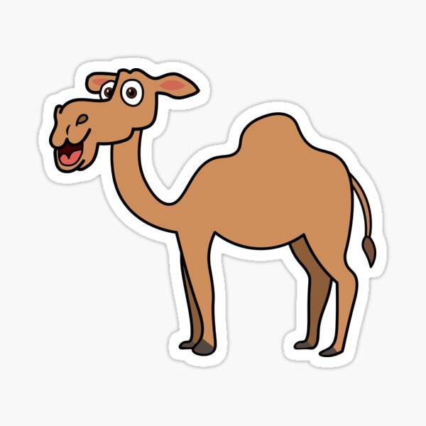 "Camel" Sticker for Sale by Vladan Seva | Redbubble