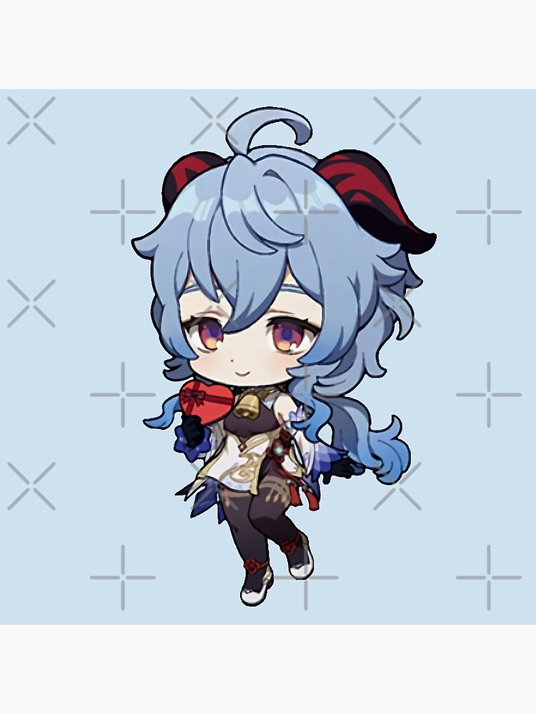 "Chibi Ganyu - Genshin Impact" Art Print for Sale by persephonexx ...